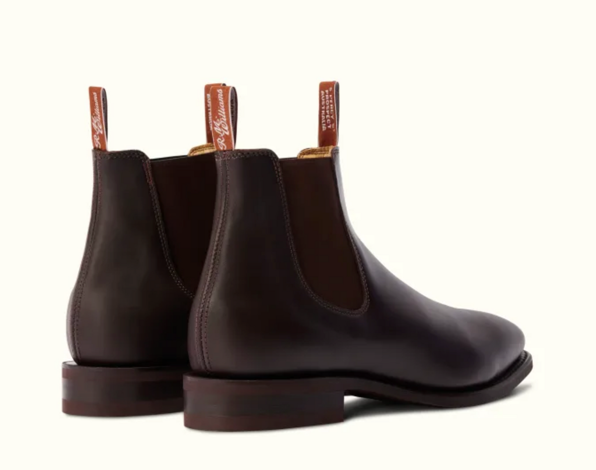 RM Williams | Wide H Fit Chestnut Yearling Leather Comfort Craftsman C ...